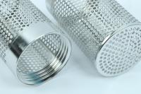 China Good Thermal Conductivity Metallic Filter Element Uniform Fluid Distribution for sale