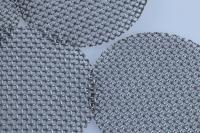 China Low Thermal Expansion Coefficient SS Mesh Filters Smooth Surface Finish for sale