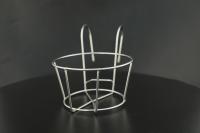 China Recyclable Material Wire Mesh Basket With Handle Design for sale