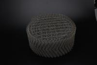 China Custom Width And Length Knitted Wire Mesh Excellent Thermal Stability for sale