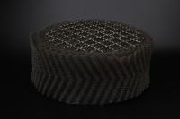 China Low Pressure Drop Braided Knitted Wire Mesh Lightweight Design for sale