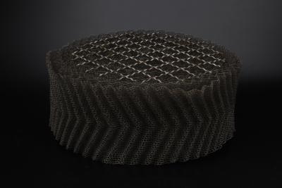 China Low Pressure Drop Braided Knitted Wire Mesh Lightweight Design for sale