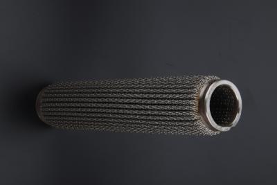 China Sintered Porous Structure Strength Sintered Filter Element No Media Shedding for sale