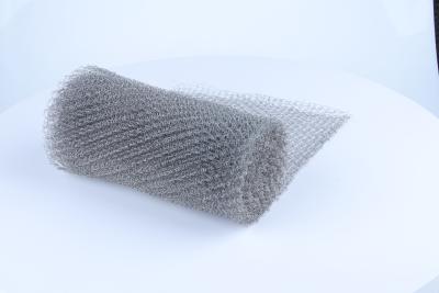China Flat Or Rolled Type Knitted Wire Mesh Strong Shock Resistance for sale