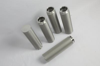 China High Temperature Sterilizable Sintered Filter Cartridge No Secondary Pollution for sale