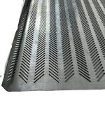 China Weld‑on Mounting Base Readiness Perforated Metal Products Smooth Surface Finish for sale