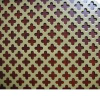 China Resistant To Scratch Damage Punched Metal Mesh Uniform Aperture Size for sale