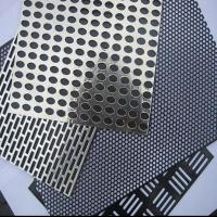 China Uniform Perforation Pitch Consistency Perforated Metal Sheets Various Metal Materials for sale