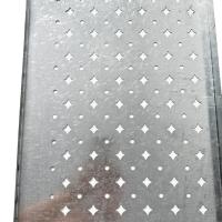 China Customizable Edge Finishing Options Perforated Metal Products Beautiful Appearance for sale