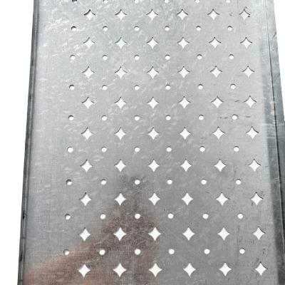 China Customizable Edge Finishing Options Perforated Metal Products Beautiful Appearance for sale