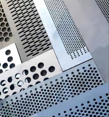 China Uniform Stress Distribution Perforated Metal Sheets Custom Hole Shapes for sale