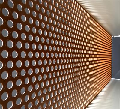 China Smooth Transition Between Holes Perforated Metal Products Beautiful Appearance for sale
