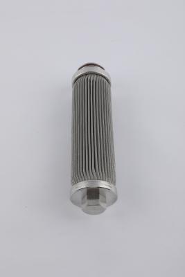 China High Flow Rate At Low Differential Pressure Sintered Metal Filter Element No Secondary Pollution for sale