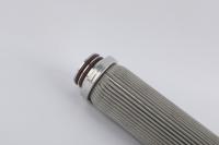 China High Flow Rate At Low Differential Pressure Sintered Metal Filter Element No Secondary Pollution for sale