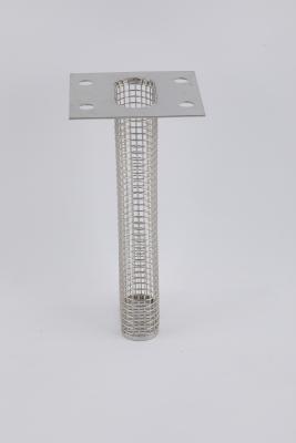 China Customizable Porosity Range Metal Filter Element Resistant To Thermal Cycling for sale