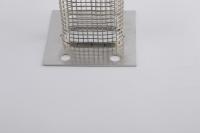 China Customizable Porosity Range Metal Filter Element Resistant To Thermal Cycling for sale