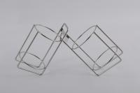 China Powder Coated Surface Available Wire Mesh Basket Long Service Life for sale