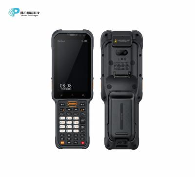 China Model 7 IP68 Rugged Android PDA with Keypad and 2D Barcode Scanner for sale