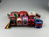 China CCC Certificate Seat Belt Webbing with 3500mm Rolling Capacity and Colorful Polyester for Auto Spare Parts for sale