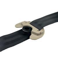 China Secure Ride 3 Pre-Loading Seat Belt Buckle with Adjustable Straps for sale