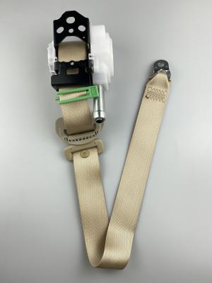 China Three Point Seat Belt Assembly For Toyota Highlander 2015-2021 Front Seat Belt with Black Webbing and 3.30-3.50 m Length for sale
