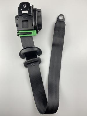 China Original Three-Point Seat Belt Assembly with Black Webbing and 3.30-3.50m Length for KIA K2 for sale