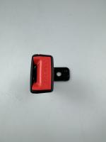 China Seat belt buckle for GAC Aion vehicle black color Short style Suitable for various models for sale