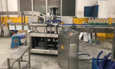 China 304 SS Oil Bottle Handle Applicator Inserting Machine Electric Driven for sale