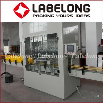 China Automatic Disinfectant pesticides 2000BPH Linear plastic Bottle Filling capping Machine for sale