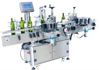 China Automatic Pet Glass Cosmetic Syrup Adhesive Labeling Machine For Round Bottle Jar for sale