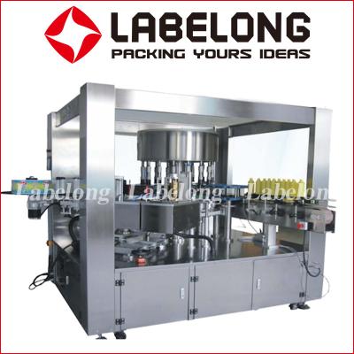 China Multi Color Round Hot Melt OPP Labeling Machine for sale