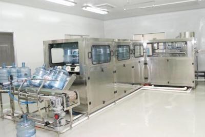 China 220V 5 Gallon Pure Water Filling Machine 2500*1200*1800mm for sale