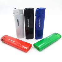China European CR Refillable Electronic Lighter 82×24.2×12.3mm with 98% Ignition Rate and Child Resistance Safety for sale