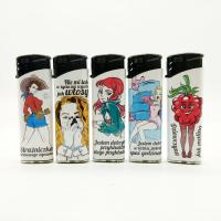 China ISO 9994 Standard Electronic Spark Lighter 81x25.8x11.4mm with 98% Ignition Rate and Custom Branding for sale