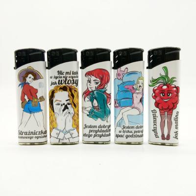 China ISO 9994 Standard Electronic Spark Lighter 81x25.8x11.4mm with 98% Ignition Rate and Custom Branding for sale