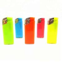 China ISO9994 Standard Semi-transparent Electronic Gas Lighter 81x25.8x11.4mm with 98% Ignition Rate and Water Resistance to 65°C for sale