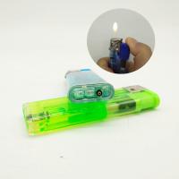 China DY-071 Soft Flame Refillable Electric Gas Lighter 80x24.9x10mm with 98% Ignition Rate and Custom Branding Options for sale