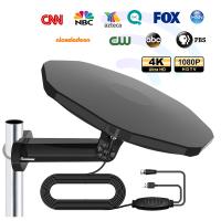 China Long Range 4K 1080P UHF/VHF 150 Miles Digital Truck Mobile Home Omni Direction Outdoor TV Antena Hdtv Car Roof Antenna for sale