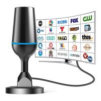 China Long-Range Indoor Digital TV Antenna 4K 1080p HDTV Antenna for All Smart TVs Supports Local Channels Made of Plastic for sale