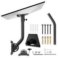 China Adjustable Starlink Gen3 Outdoor Mount Bracket Starlink Wall Roof Bracket with Starlink Standard Dish V3 for sale