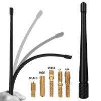 China Optimized Universal CB Rubber Pickup Truck Radio Antenna Replacement with 7-50MHz Frequency Range 5dBi Gain Premium Car Antenna for sale