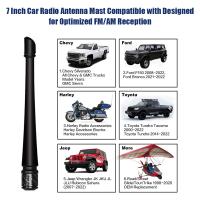 China Optimized Universal CB Rubber Pickup Truck Radio Antenna Replacement with 7-50MHz Frequency Range 5dBi Gain Premium Car Antenna for sale