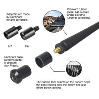 China Optimized Universal CB Rubber Pickup Truck Radio Antenna Replacement with 7-50MHz Frequency Range 5dBi Gain Premium Car Antenna for sale