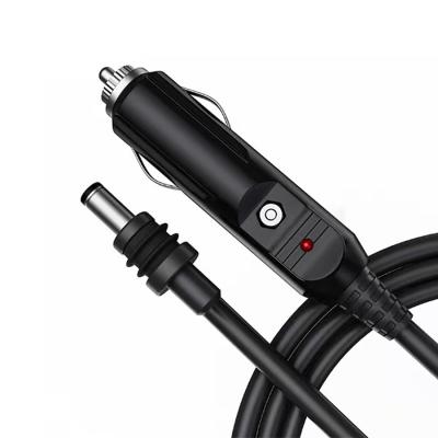 China 12V-24V Starlink Mini Car Adapter Waterproof DC Power Cord DC Male to Cig Lighter Plug and Play Car Charger Cable for sale