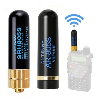 China 2.15dBi High Gain VHF UHF Antenna Durable Dual Band Handheld Two Way Radio Antenna for Outdoor Walkie Talkie Use for sale