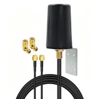 China Outdoor Waterproof 4G WiFi GPS Combo Antenna High Gain Cabinet Mushroom Antenna for IoT Charging Pile Vending Machine for sale
