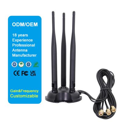 China 2.4G 5.8G Dual Band Omni High Gain WiFi Antenna, 8dBi Omni Antenna for WiFi Router and Wireless Network Card for sale