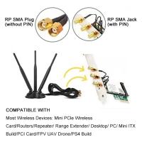 China 2.4G 5.8G Dual Band Omni High Gain WiFi Antenna, 8dBi Omni Antenna for WiFi Router and Wireless Network Card for sale