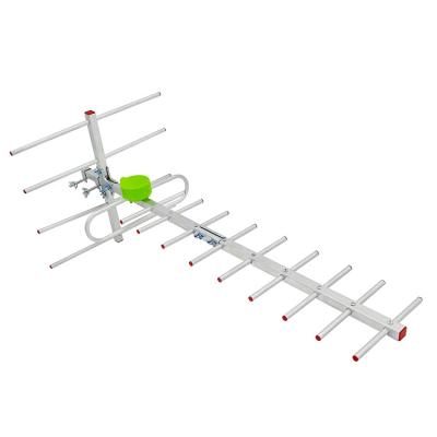 China 14 Elements 13-15dBi High Gain Yagi Antenna Amplified Outdoor Hdtv Antenna for sale