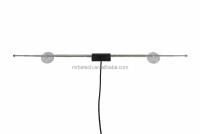 China High Gain 75Ohm 5-28dBi Car WIFI Antenna With Sucking Disc Amplifier for sale
